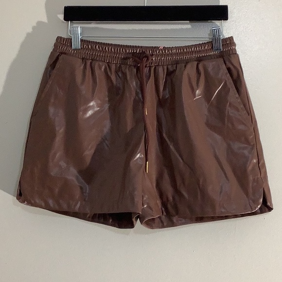 entro | Shorts | Entro Faux Leather Shorts | Poshmark
